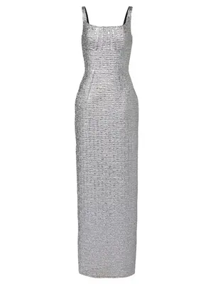 EMILIA WICKSTEAD Sharon Gown - Silver
