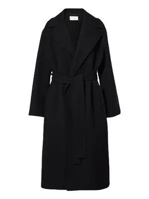 THE ROW Malika Wool-blend Coat - Black
