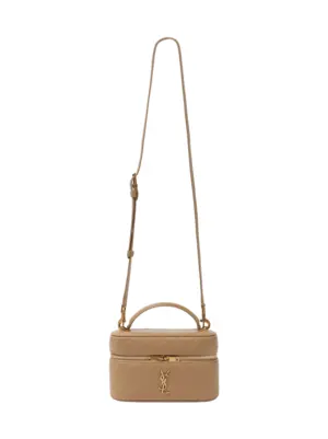 Saint Laurent Gaby Vanity Bag - Brown