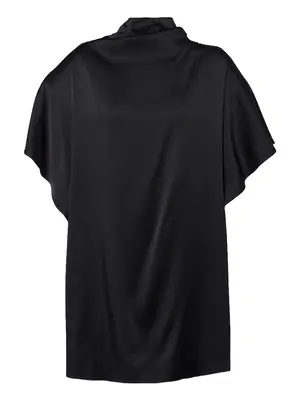 Stella McCartney Draped Minidress - Black