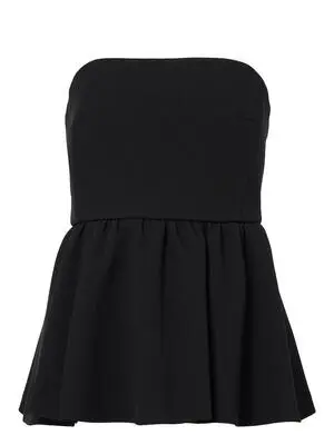 Max Mara Sable Bustier Top - Black
