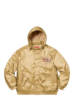 Supreme Team Puffy Jacket - Gold