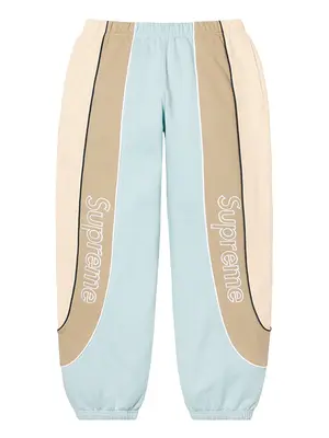 Supreme Track Paneled Sweatpant - Blue