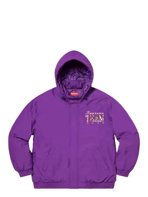 Supreme Team Puffy Jacket - Purple