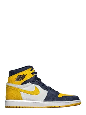 JORDAN 1 Retro High Og 'michigan Wolverines' Pe - Yellow