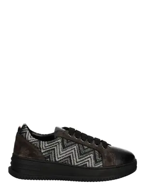 Missoni Suede Sneakers - Black