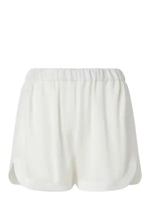 Pinko Elasticated-waistband Shorts - White