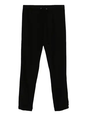 JAMES PERSE Straight-leg Track Pants - Black