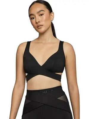MICHI Ascent Wrap Bra - Black