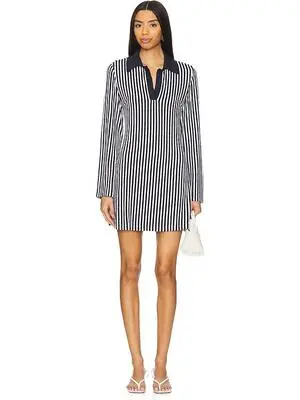 Simkhai Jessy Longsleeve Tunic Dress - Midnight Stripe