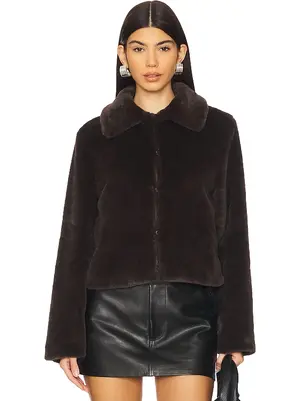 SUPERDOWN Superdown Tianna Faux Fur Jacket