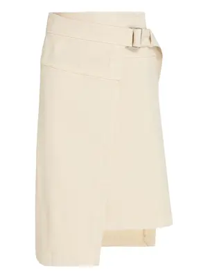 3.1 Phillip Lim Denim Wrap Skirt - Ecru