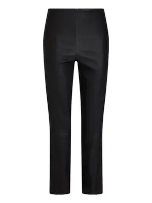 BY MALENE BIRGER Cropped Leather Leggings