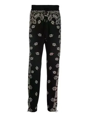 Amiri Bandana Track Pants - Black