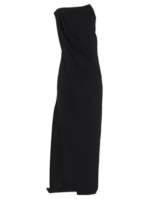 Brandon Maxwell Alina Maxi Dress - Black
