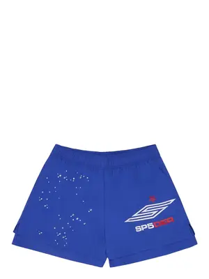 SP5DER Pro Track Shorts - Blue
