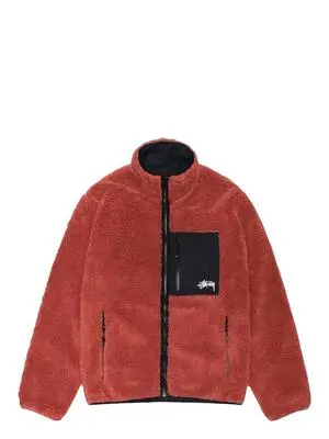 StÜssy Sherpa Reversible Jacket - Terra Cotta