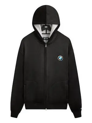 Kith X Bmw Bonded Velour Williams V Full Zip Hoodie - Black
