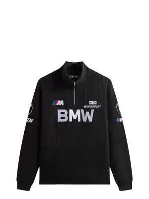 Kith X Bmw Cable Fleece Quarter Zip - Black