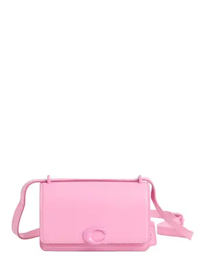COACH Restored Bandit Crossbody Bag Silver/vivid Pink