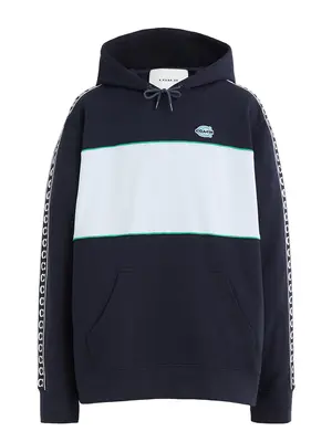 COACH Restored Athleisure Hoodie In Organic Cotton - Navy/green