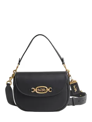 COACH® Harley Crossbody Bag Brass/black