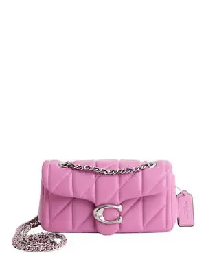 COACH COACH Restored Tabby Shoulder Bag 20 Silver/fuchsia