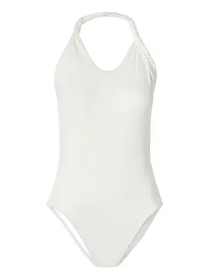 Tove Enya Twisted Halterneck Bodysuit - Ivory