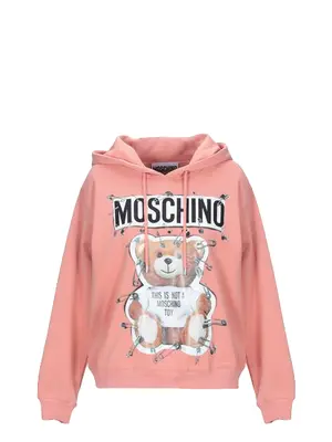 Moschino Printed Sweatshirt - Pink