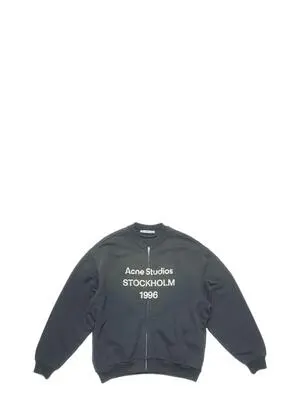 Acne Studios Zip-up Sweatshirt - Grey