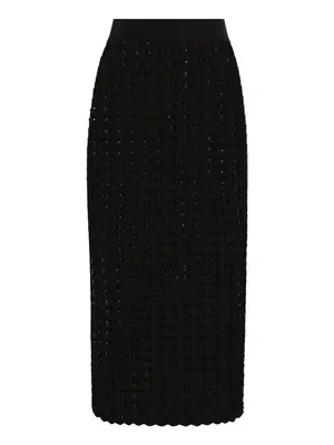 DOLCE & GABBANA Dolce & Gabbana Knitted Midi Skirt