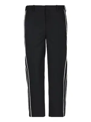 Neil Barrett Regular Fit Tapered Trousers - Black