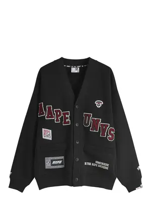 AAPE BY *A BATHING APE® Unvs Cardigan - Black