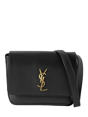 Saint Laurent Niki Leather Shoulder Bag - Black