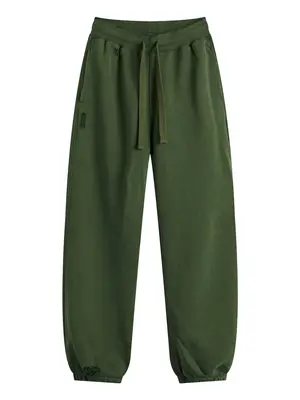 COLE BUXTON Distressed Sweat Pants - Washed Forest Green