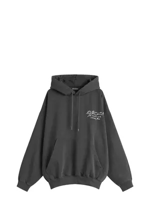 COLE BUXTON Script Hoodie - Vintage Black