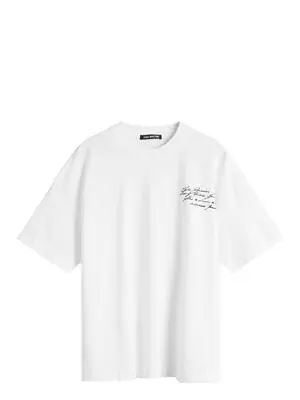 COLE BUXTON Script T-shirt - White