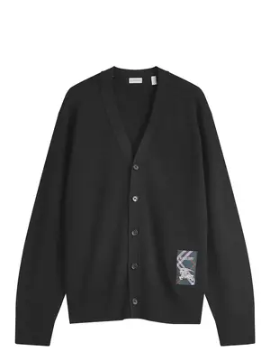 Burberry Burberry EKD Logo Cardigan Black