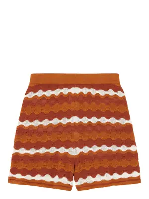 Escvdo Mullu Cotton Shorts - Orange