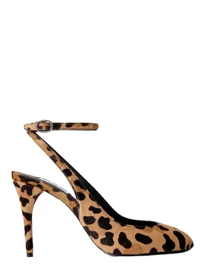 Alaïa Leopard-print Calf Hair Pumps - Animal Print