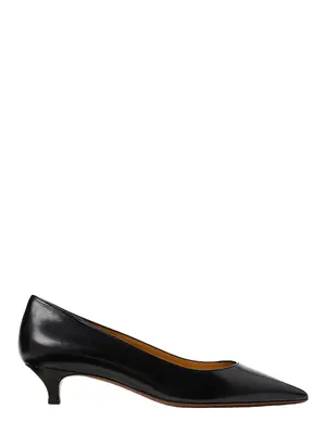 Ralph Lauren Tenney 35 Mm Goatskin Pump - Black