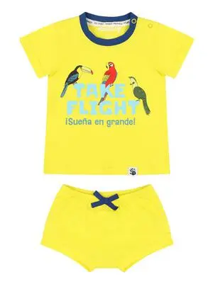 MIXED UP CLOTHING Tee And Bloomer Shorts Set - Take Flight