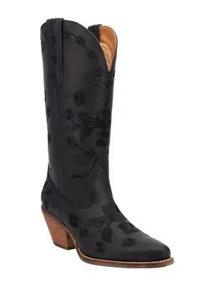 DINGO Dingo Love Bug Western Boots Black