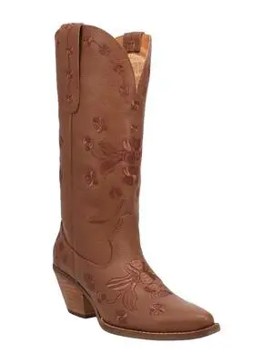 DINGO Dingo Love Bug Western Boots Brown