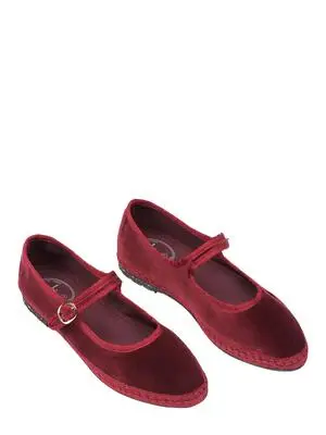 FLABELUS Lucrecia Mary Jane Flat - Granate