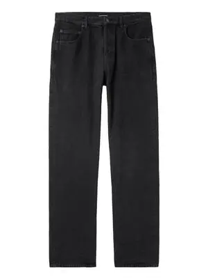 Saint Laurent Straight-leg Jeans - Black