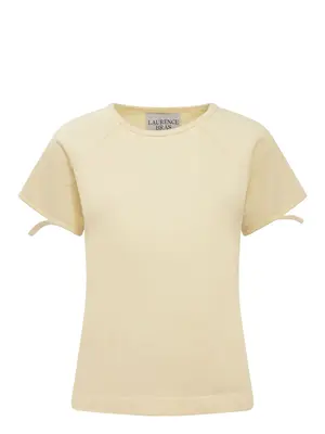 Laurence Bras Logo-appliqué T-shirt - Yellow