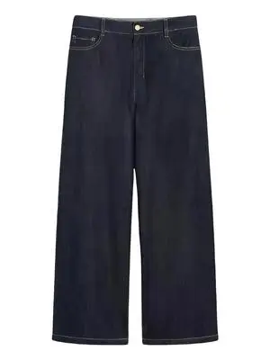 Max Mara Wide Leg Jeans - Blue