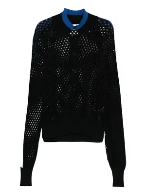 PATRIZIA PEPE Patrizia Pepe Open-Knit Sweater