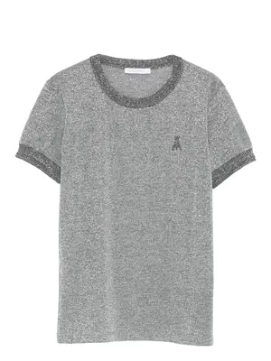 Patrizia Pepe Knitted T-shirt - Grey